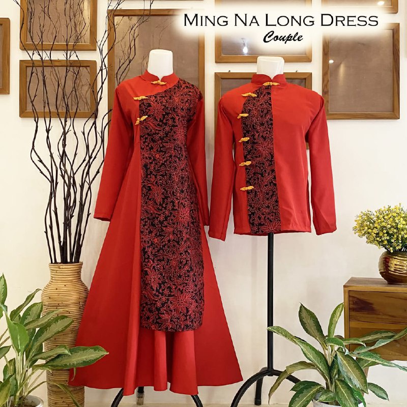 Jual Ming Na Dress Koko Chao Model Shanghai Cheongsam Cina Batik ...