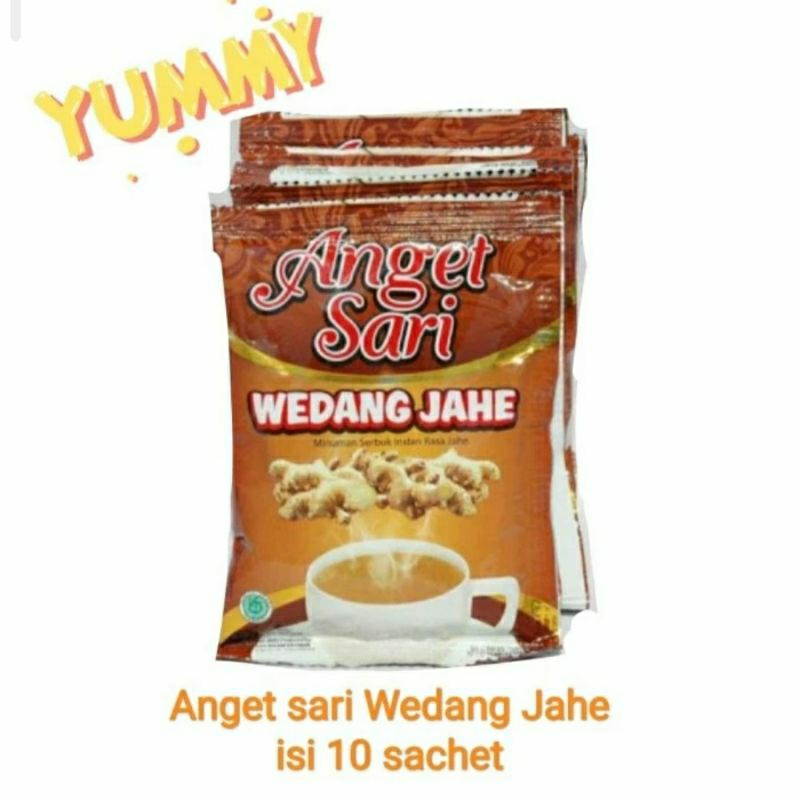 Jual anget sari wedang jahe isi 10 sachet | angetsari | Shopee Indonesia