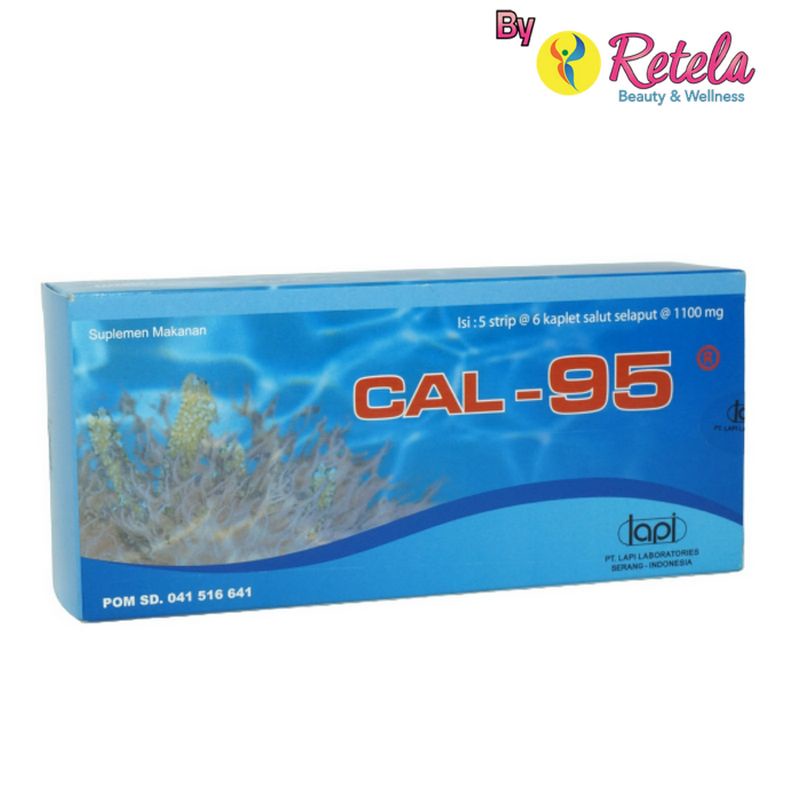 Jual CAL-95 1 STRIP 6 Caplet | Shopee Indonesia