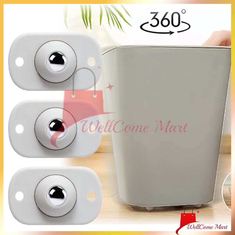 Jual 7PCS Roda Kecil Tempel Tambahan / Roda Tempel Universal / Roda ...