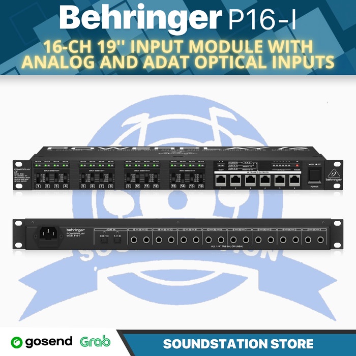 Jual Behringer Powerplay P16-I 16-channel Input Module | Shopee Indonesia