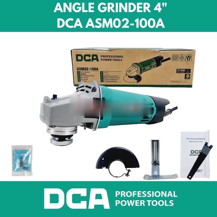 Jual Mesin gerinda tangan 4" ASM 02-100 A DCA ASM02-100A -srt | Shopee ...