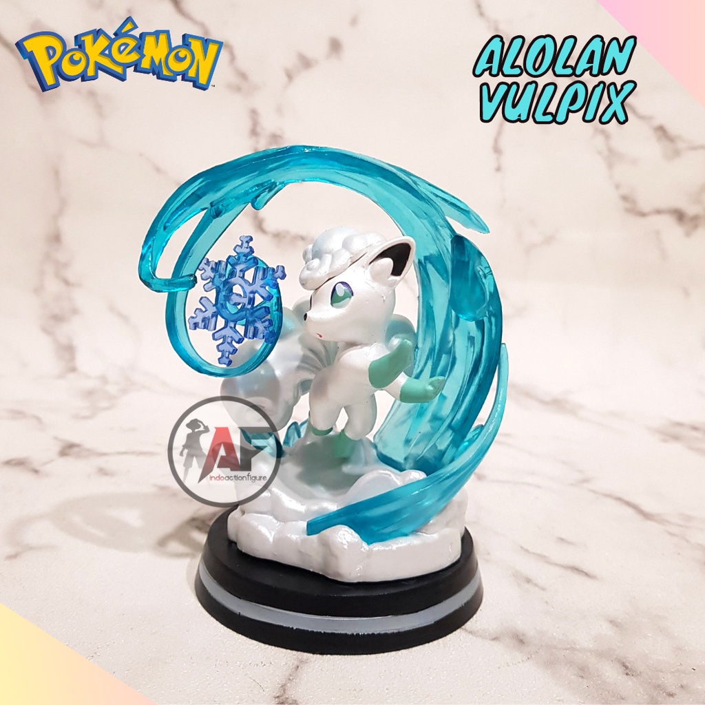 Jual Action Figure Pokemon Mini Chikorita Ivysaur Cyndaquil Alolan ...