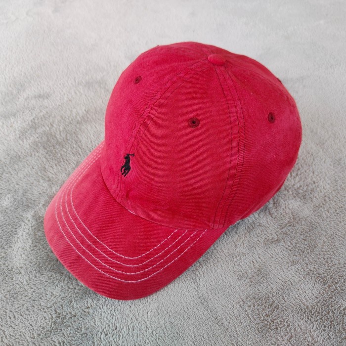 Jual polo leather strap red original topi polo strap kulit original ...