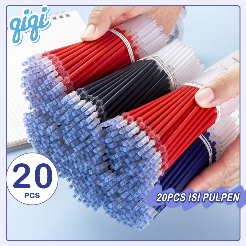 Jual refill isi pulpen isi ulang pena 20 PCS Isi Pulpen/Refill tinta ...