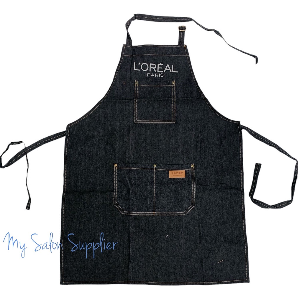 Jual Cape / Kip Celemek Apron BARBER Potong Rambut Loreal | Shopee ...