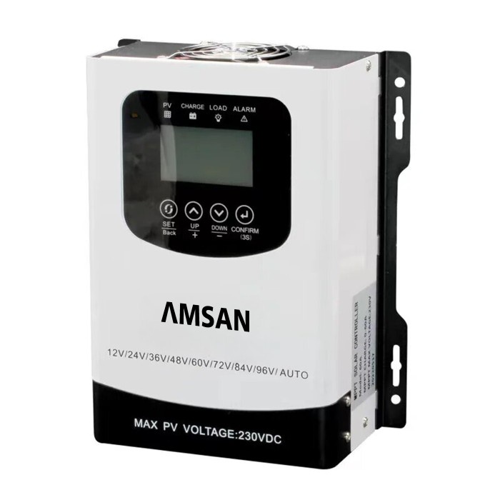 Jual MPPT AMSAN 60A 40A 30A HV Series 12V-48V-96V Input PV max 230V ...