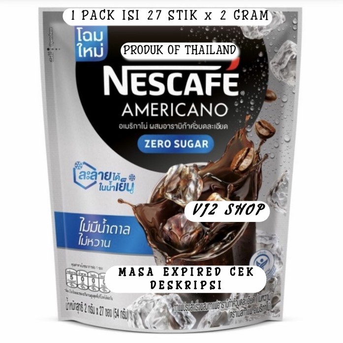 Jual Nescafe Americano Zero Sugar Kopi Nescafe Americano Zero Sugar ...