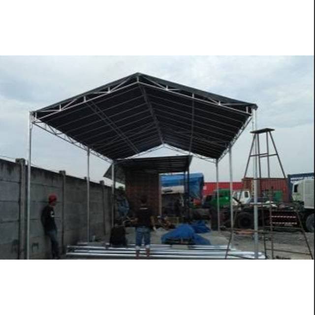 Jual Rangka Tenda Pesta Model Rumah/Tenda Wedding/Tenda Lingkungan 4x6m ...
