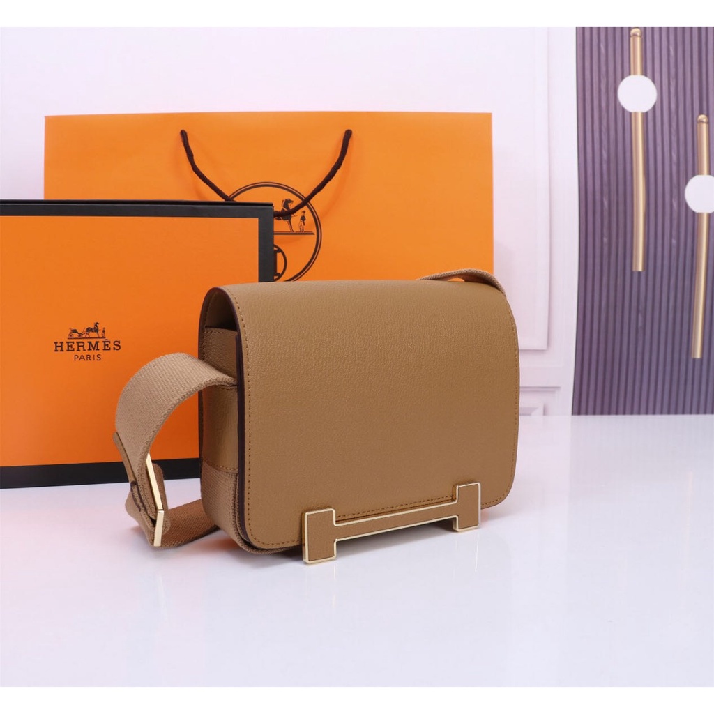 Jual Herm*s new Geta clog bag/small square bag 20cm | Shopee Indonesia