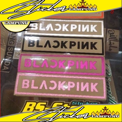 Jual Sticker Lightstick K Pop CUTTING BLACKPINK PERSEGI | Shopee Indonesia