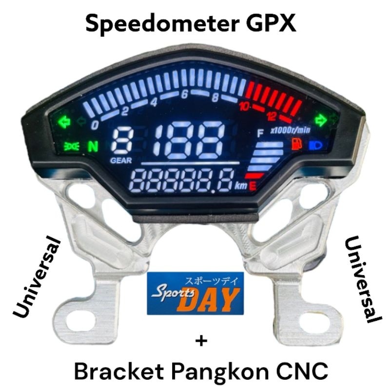 Jual Speedometer Spidometer Spido GPX Full Digital Universal | Shopee ...