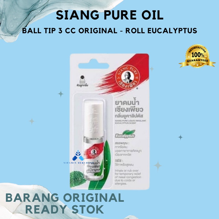 Jual Terbaru Siang Pure Oil ball tip / roll on 3cc 3 cc - Roll ...