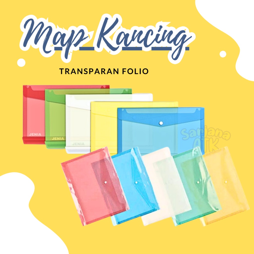 Jual Map kancing plastik map folder | Shopee Indonesia