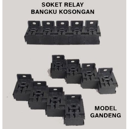 Jual Soket Relay BANGKU GANDENG / Rumah Socket riley gandeng kaki 5 4 ...