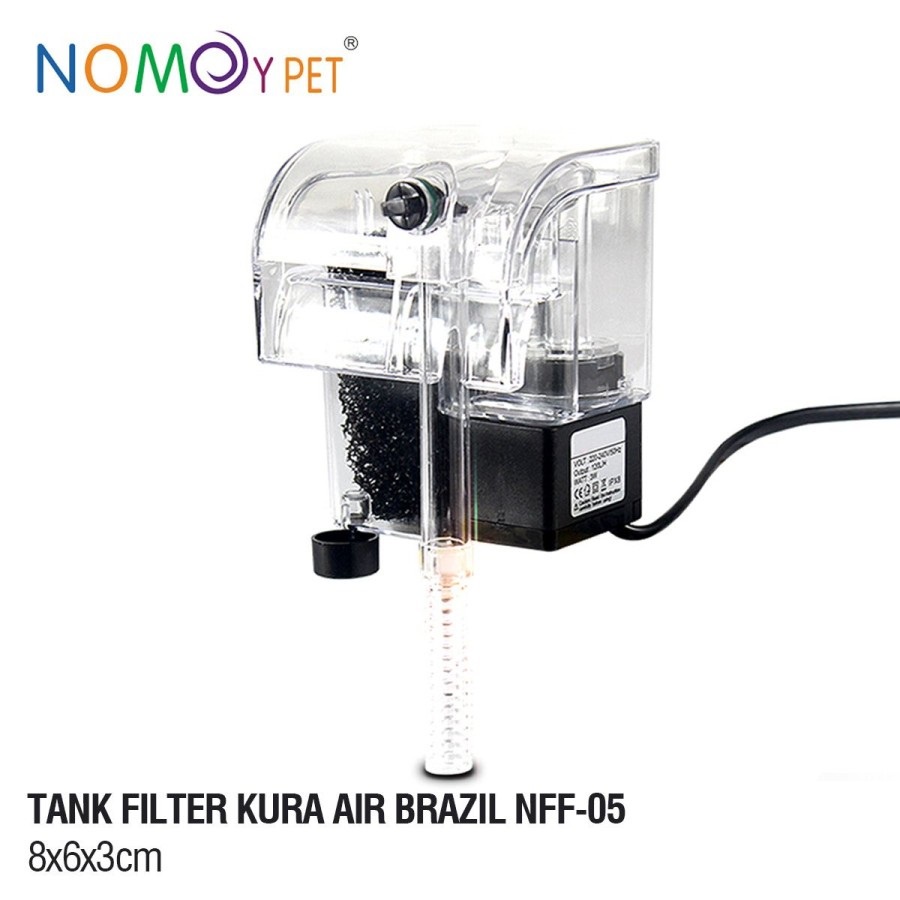 Jual NOMOY Penjernih Air Tank Hanging Filter Aquarium Kecil Kura Air ...
