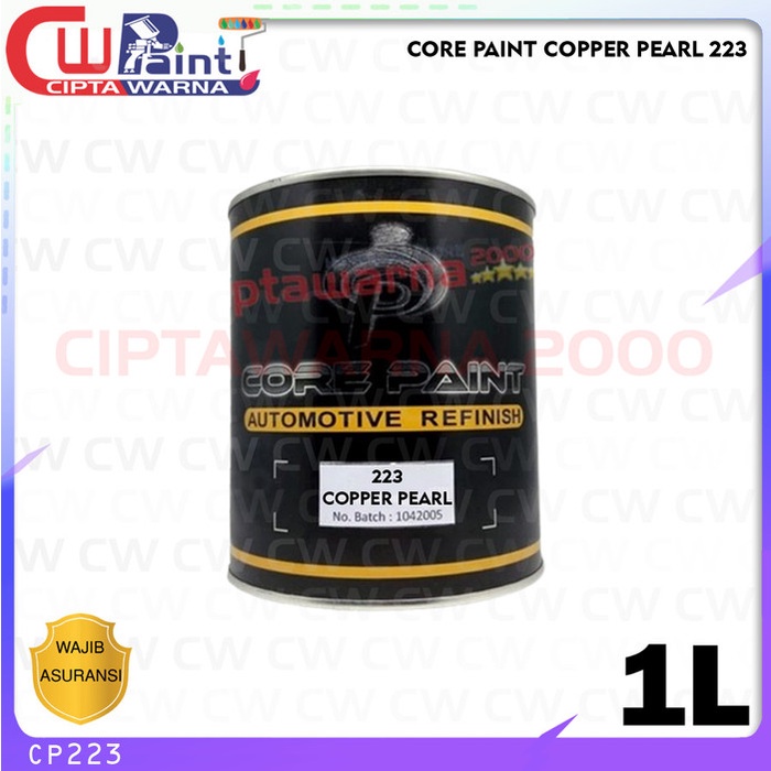 Jual Core Paint 223 Copper Pearl Tembaga Cat Cet Body Kendaraan 1 Liter ...