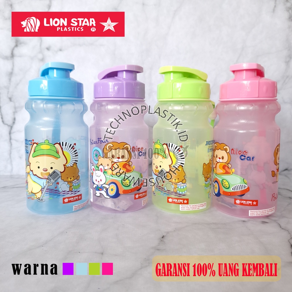 Jual LION STAR Mecano Bottle Rilakkuma Botol Minum Anak Lucu 500 Ml | Shopee Indonesia