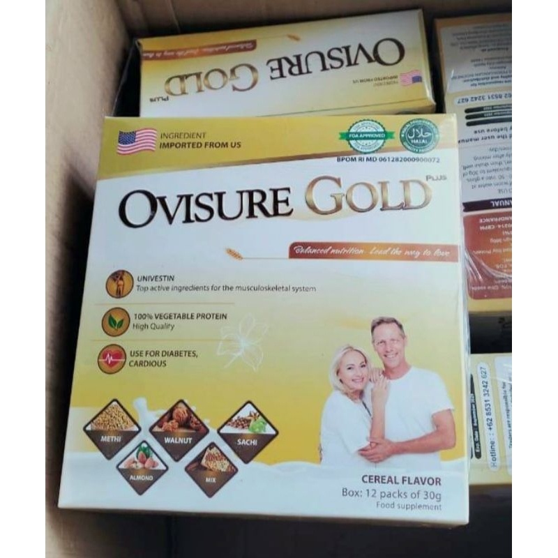 Jual Ovisure Gold Plus Milk Ori 100% Original | Shopee Indonesia