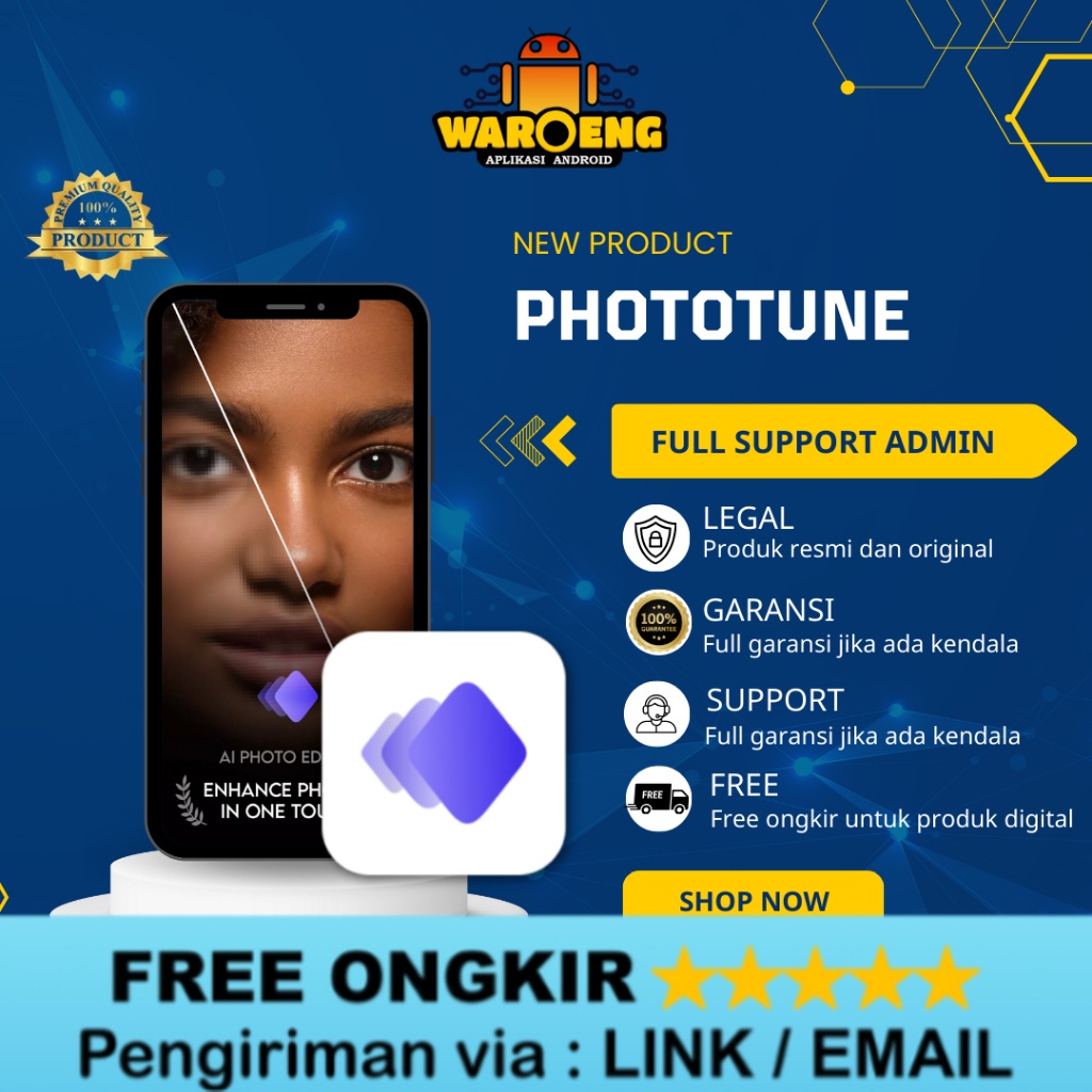 Jual PhotoTune Premium No Trial Full Version Lifetime Bergaransi - AI ...