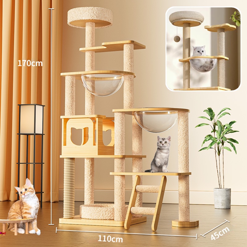 Jual 【Ready Stock】Cat Climbing Frame / Mainan Rumah Kucing / Cat House ...
