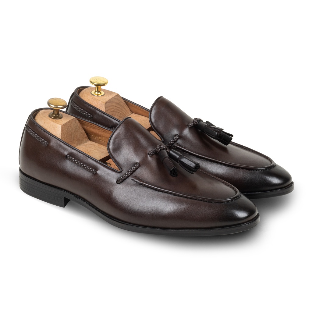 Jual Conrad Tassel Coffee - Nappa Milano - Sepatu Pria | Shopee Indonesia