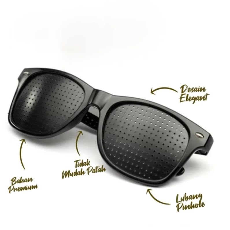 Jual Kacamata Terapi Anti Myopia Pinhole Glasses Cocok Bagi Rabun Jauh ...