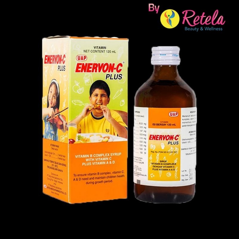 Jual ENERVON C PLUS SYRUP 120 ML | Shopee Indonesia