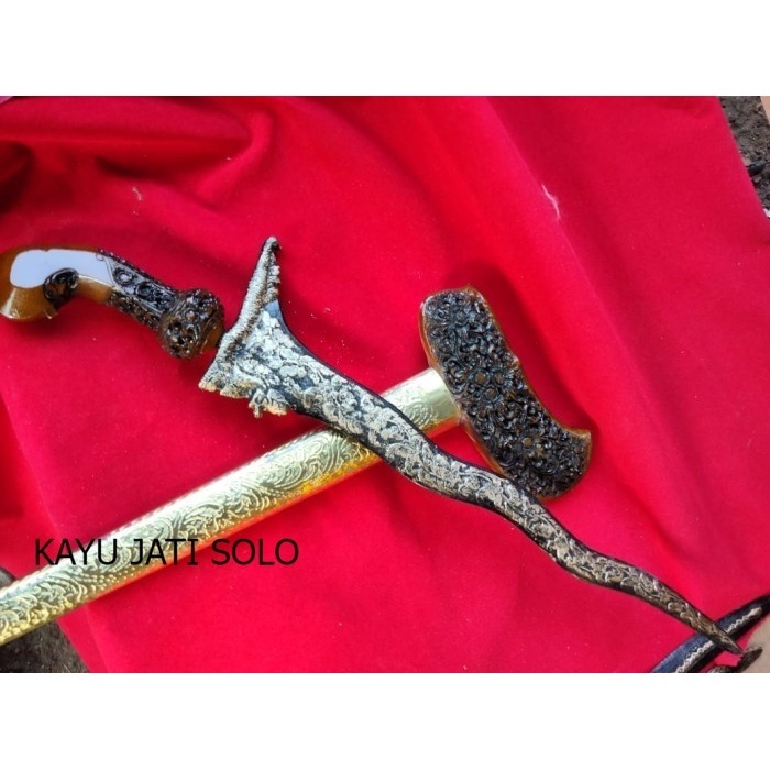 Jual keris naga raja pandawa kinatah antikan keris KJS126 | Shopee ...