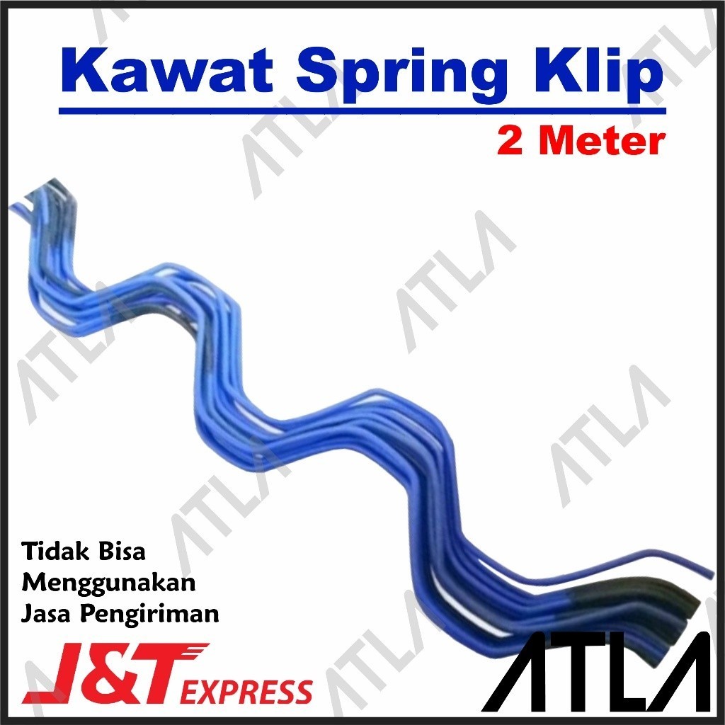 Jual Kawat Spring Clip 2 Meter Klip Penjepit Plastik UV Greenhouse ...