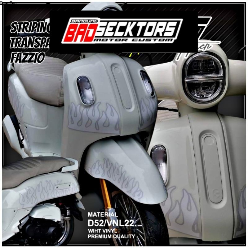 Jual Decal Sticker Striping Variasi Transparan Uv Fazzio Justin Bieber ...
