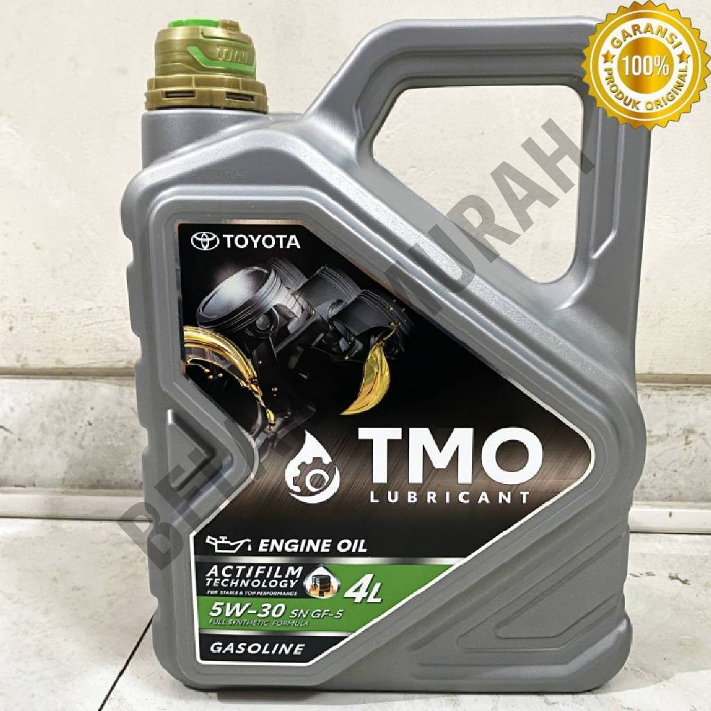 Jual Oli Mobil Toyota TMO 5w-30 API SN Full Synthetic Formula Galon / 4 ...