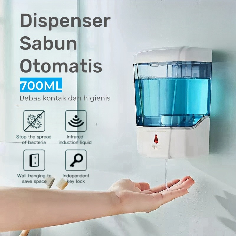 Jual CARAT Dispenser Sabun Otomatis Tempat Sabun Sensor StarHome ...