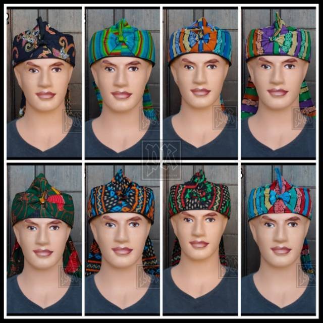 Jual Iket Bendo Blangkon Sunda Jawa Bali praktis siap pakai | Shopee ...