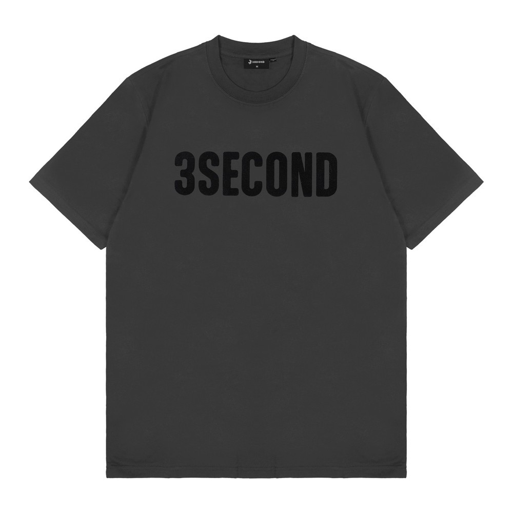 Jual 3Second Kaos Pria Lengan Pendek Slim Fit Katun Logo Script ...