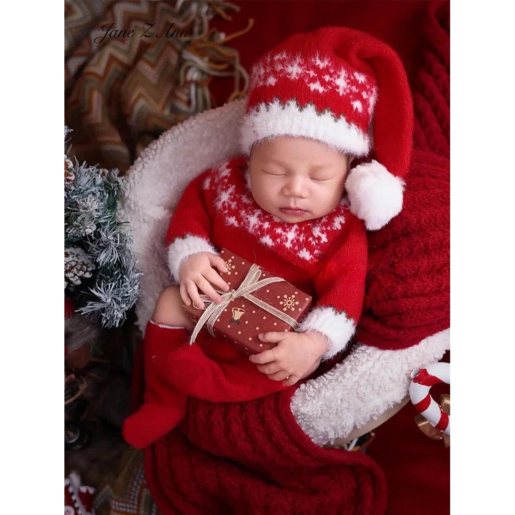 Jual Newborn baby photos of Christmas New Year clothes theme ...
