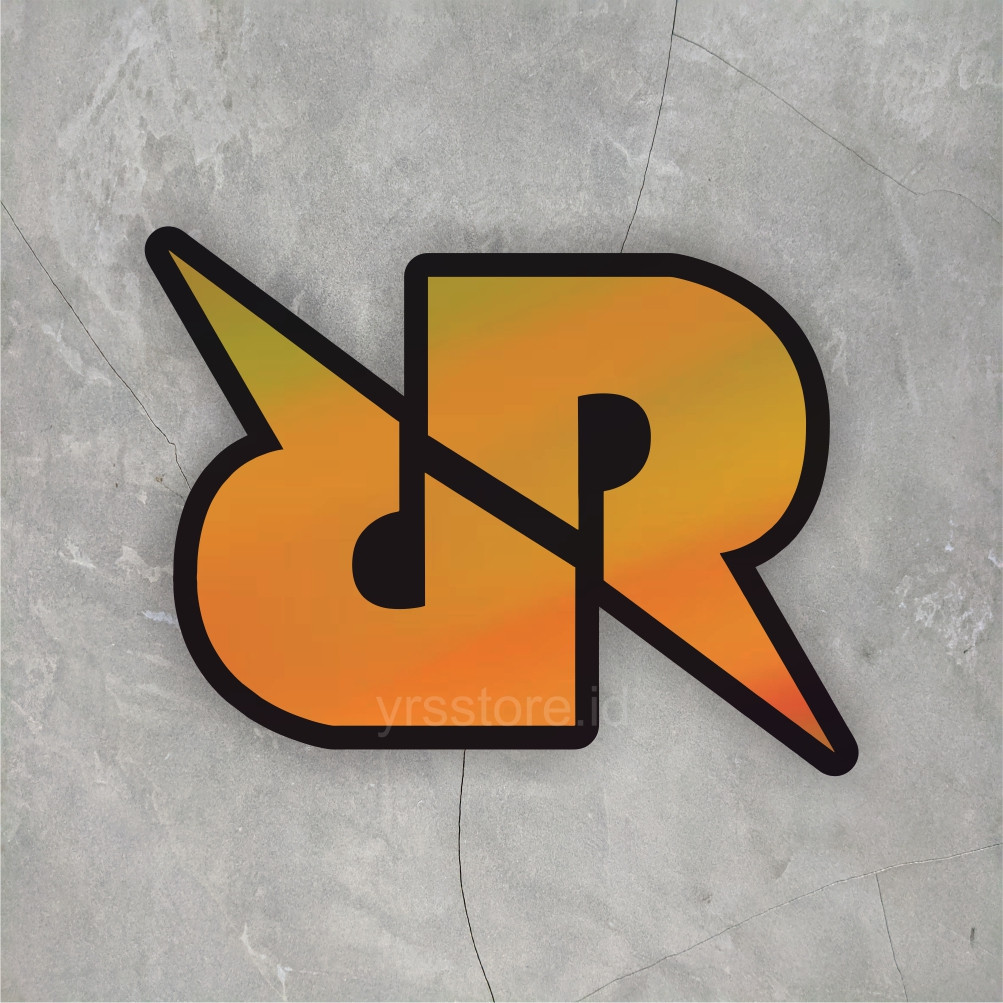 Jual Sticker Logo RRQ Hologram Ukuran +- 7 cm sticker case hp dll ...