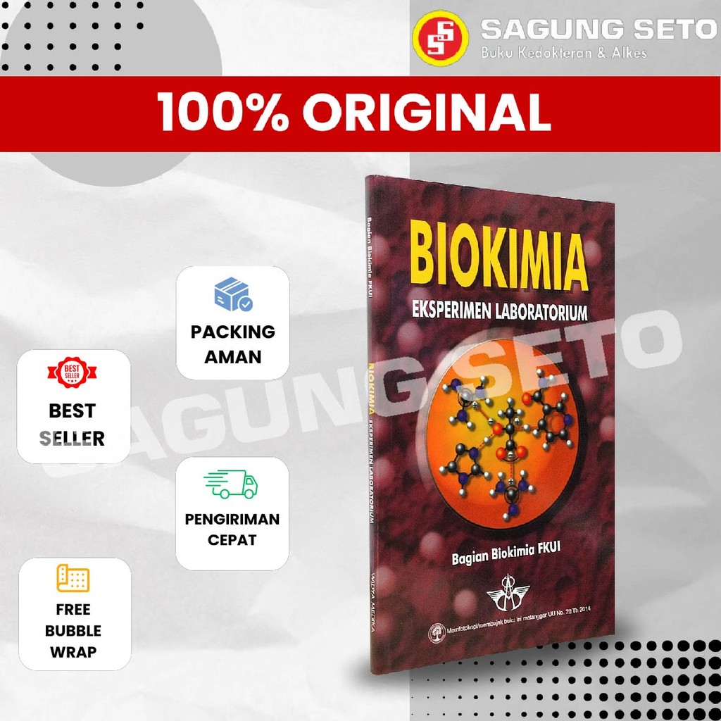Jual BIOKIMIA EKSPERIMEN LABORATORIUM / BIOKIM UI - Bagian Biokimia FKUI | Shopee Indonesia