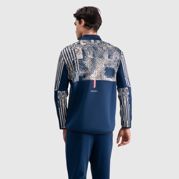 Jual Erspo Timnas Midlayer Jacket Navy - L | Shopee Indonesia