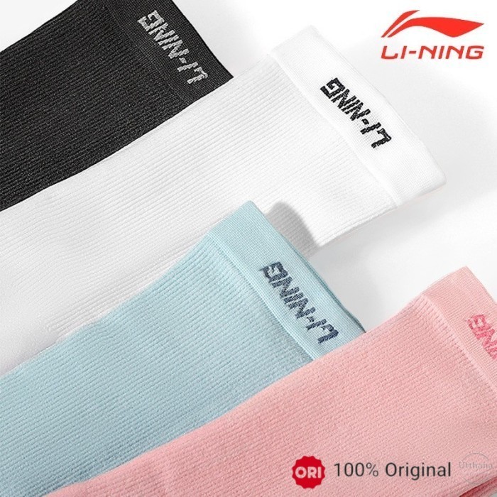 Jual Li-Ning Arm Sleeve IceSilk Manset Tangan Lining Outdoor Sport ...