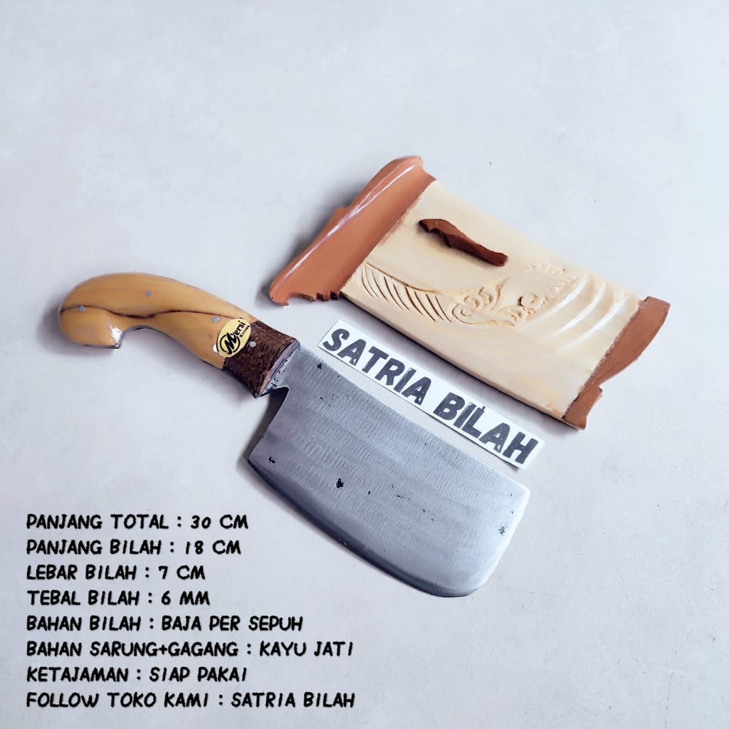 Jual TERBARU GOLOK Petok GOLOK Cacah Chopper untuk memotong Daging ...