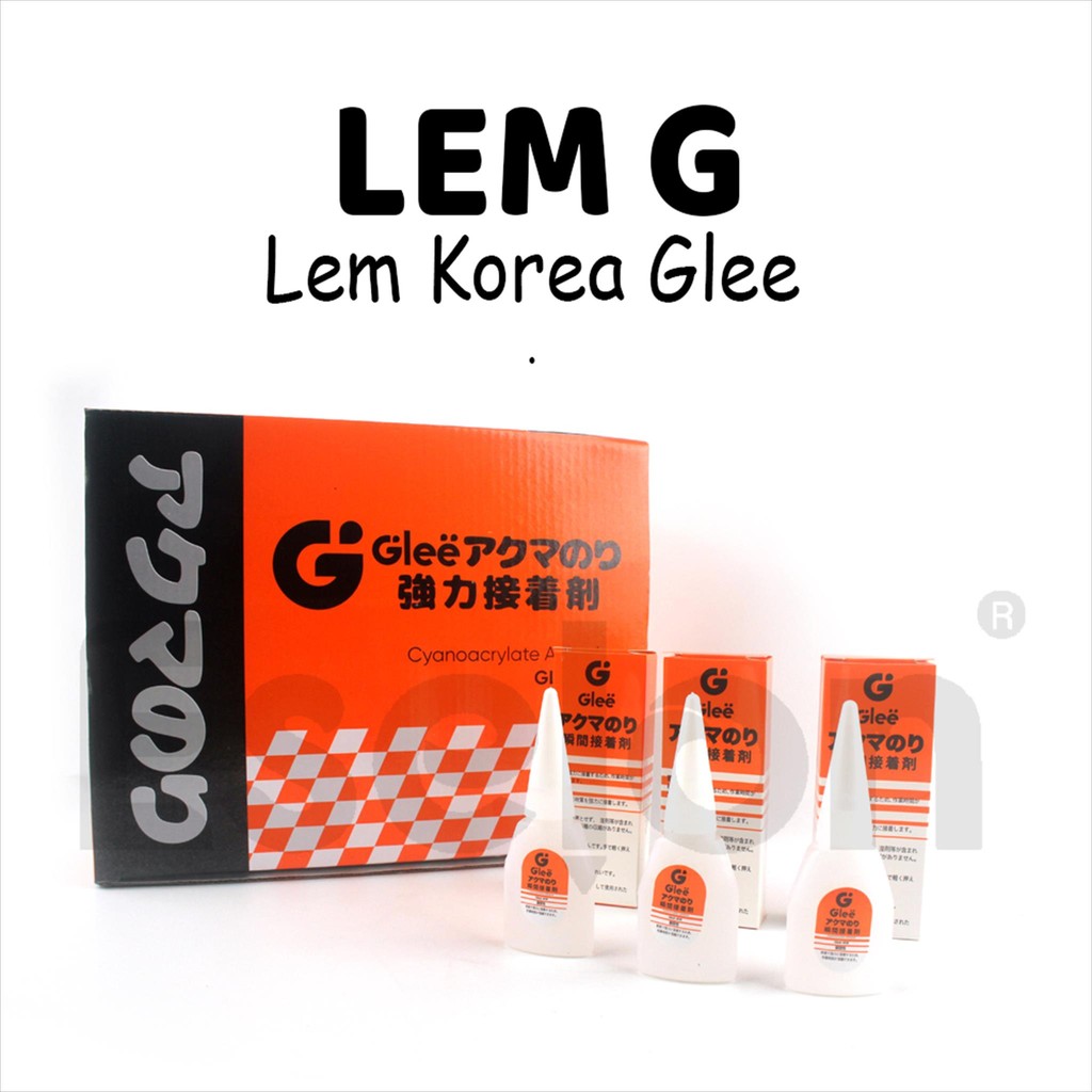 Jual 1 buah Lem G Korea Kualitas Super / Lem Perekat Cair G lee ...