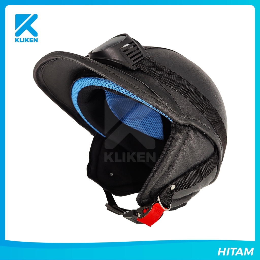 Jual Helm Mosar Topi Retro Klasik Kulit Sintetis Dewasa Variasi ...