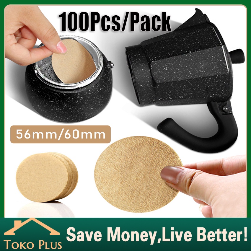 Jual Aeropress Paper Filter 100PCS Ukuran 60mm / 56mm / Kertas Saringan ...