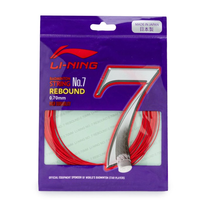 Jual Senar Badminton Original Lining NO. 7 NO7 NO 7 Rebound | Shopee ...