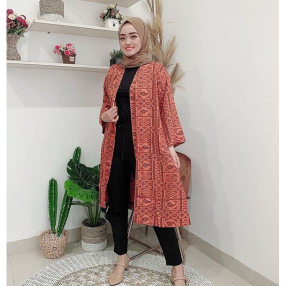 Jual BARTA OUTER - Outer Motif Kekinian bahan premium / Baju Outer ...