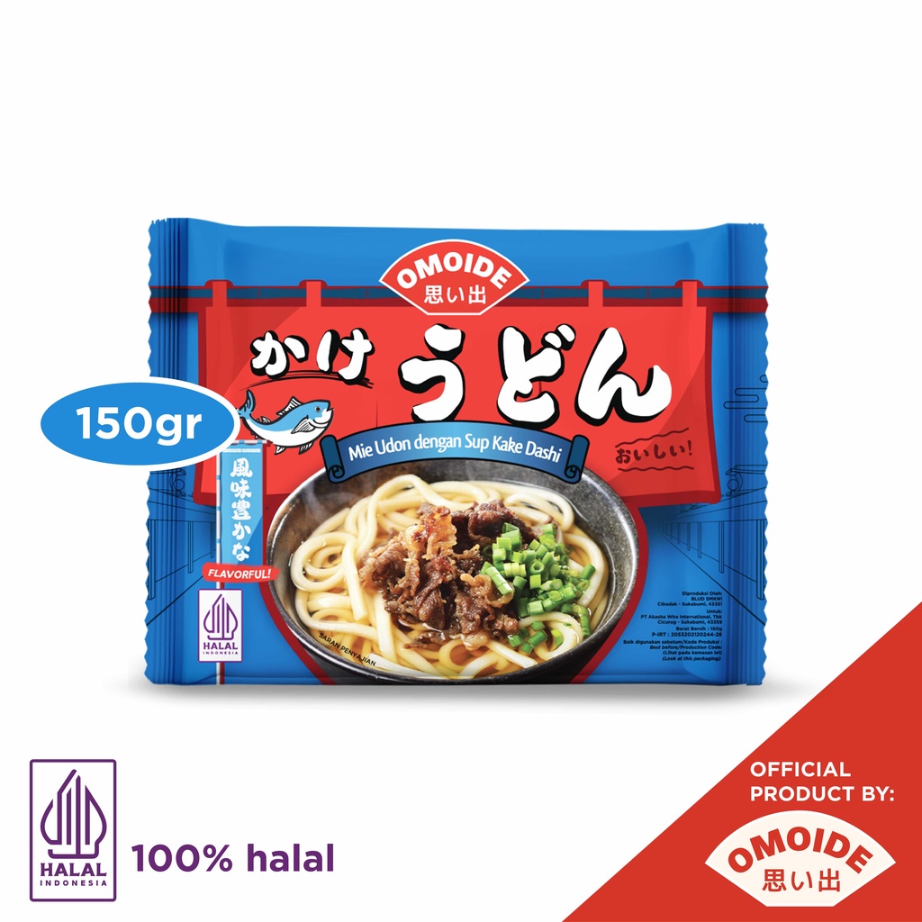 Jual Omoide Kake Udon 150gr / Udon / Mie Instan Kuah Rebus / Makanan ...
