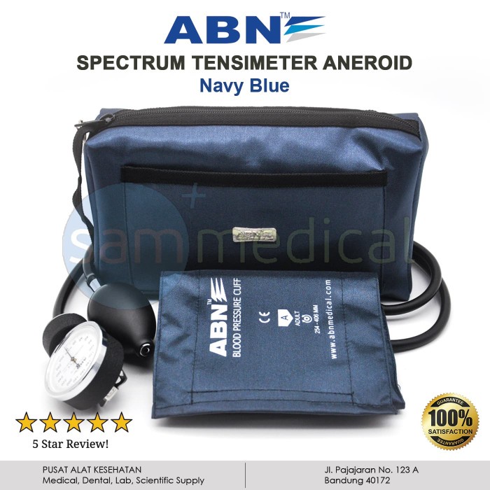 Jual Alat Tensimeter Aneroid ABN SPECTRUM Navy Blue | Shopee Indonesia