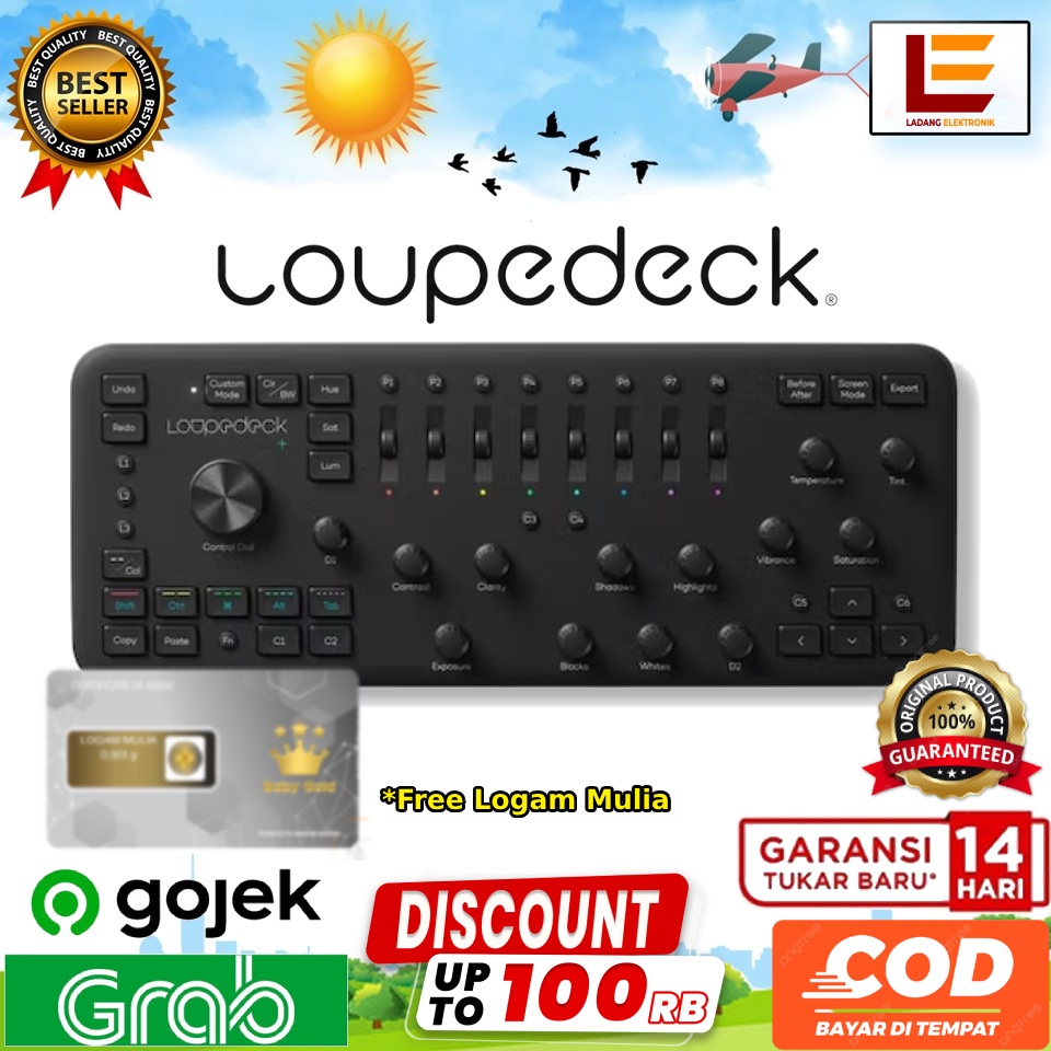 Jual Loupedeck + Photo & Video Editing Console | Shopee Indonesia