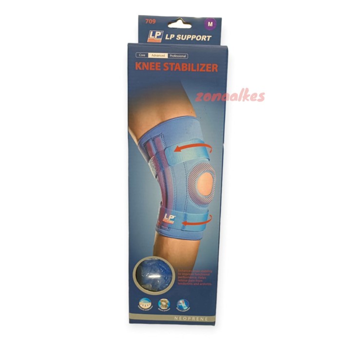 Jual Decker Lutut LP Support LP-709 Knee Brace Support With Stabilizer ...
